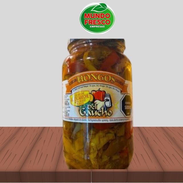 Aji Catalan en Vinagre Del Gaucho Vidrio - 580g – mundofresco