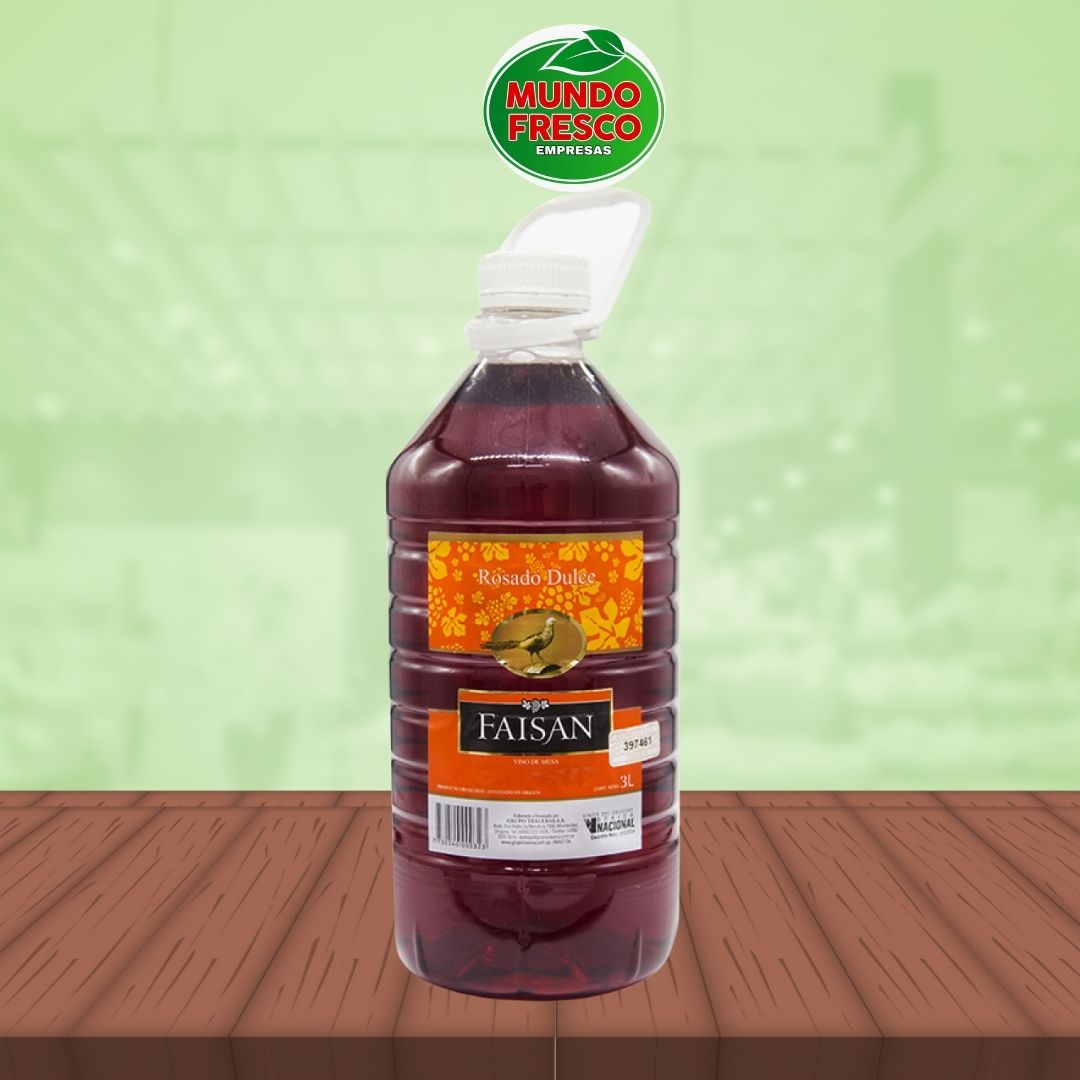 Faisan Rosado Dulce - 3 Litros – mundofresco